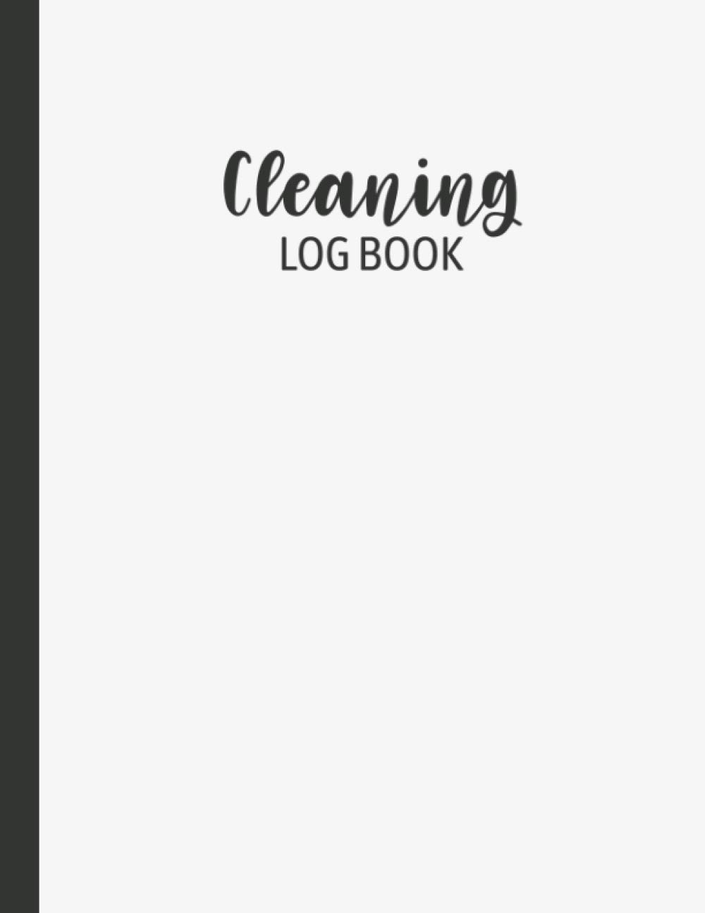 Buy Cleaning Log Book: Simple Cleaning Tracker for Kitchen, Restroom ...
