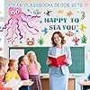 Amazon.com: Sea Animal Bulletin Board Decorations, Ocean Themed ...