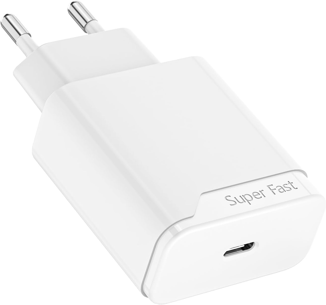 Prise Chargeur Type C Rapide Compatible avec iPhone 16 16e 15 14 13 12 ...