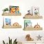 Amazon.com: AELS Scalloped Nursery Bookshelf, Set of 2, Picture Ledge ...