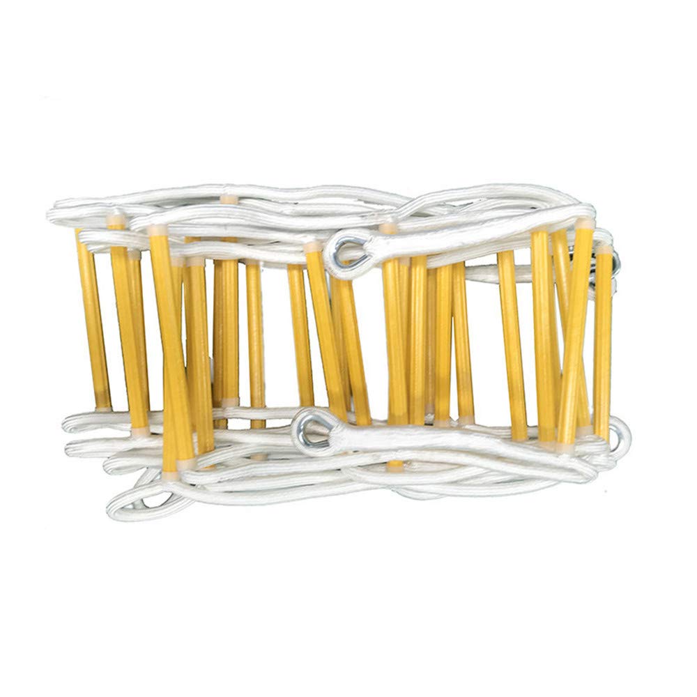 Buy Fire Escape Rope Ladder - Flame Resistant Emergency Fire Safety ...