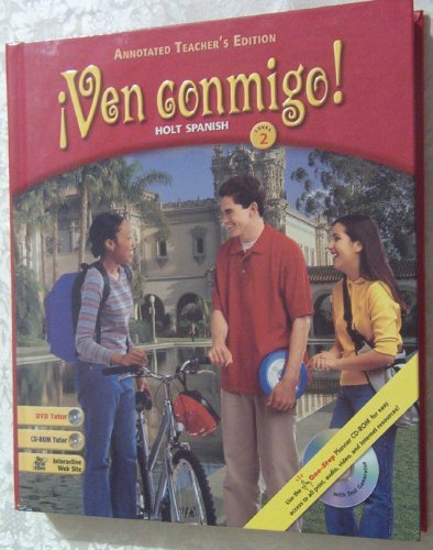 Amazon.com: Ven conmigo! Holt Spanish, Level 2, Annotated Teacher's ...