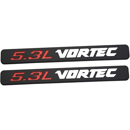Amazon.com: Aimoll 2pcs 5.3l Vortec Hood Emblems Replacement for Z71 ...