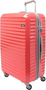 Amazon.com | Lojel Groove Zipper 24" Spinner Luggage Pink | Suitcases