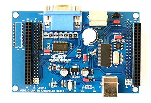 FidgetGearUSB2.0 Cypress CY7C68013 Development Board SD VGA FPGA/CPLD Expansion Board : Amazon ...