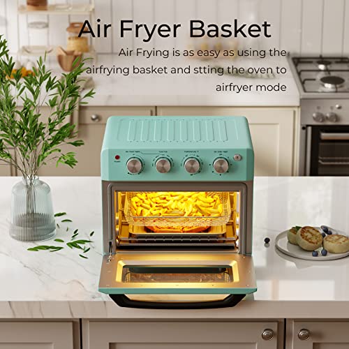 Retro Toaster Oven - SIMOE Air Fryer Oven & Toasters 19QT, 7 in 1 ...