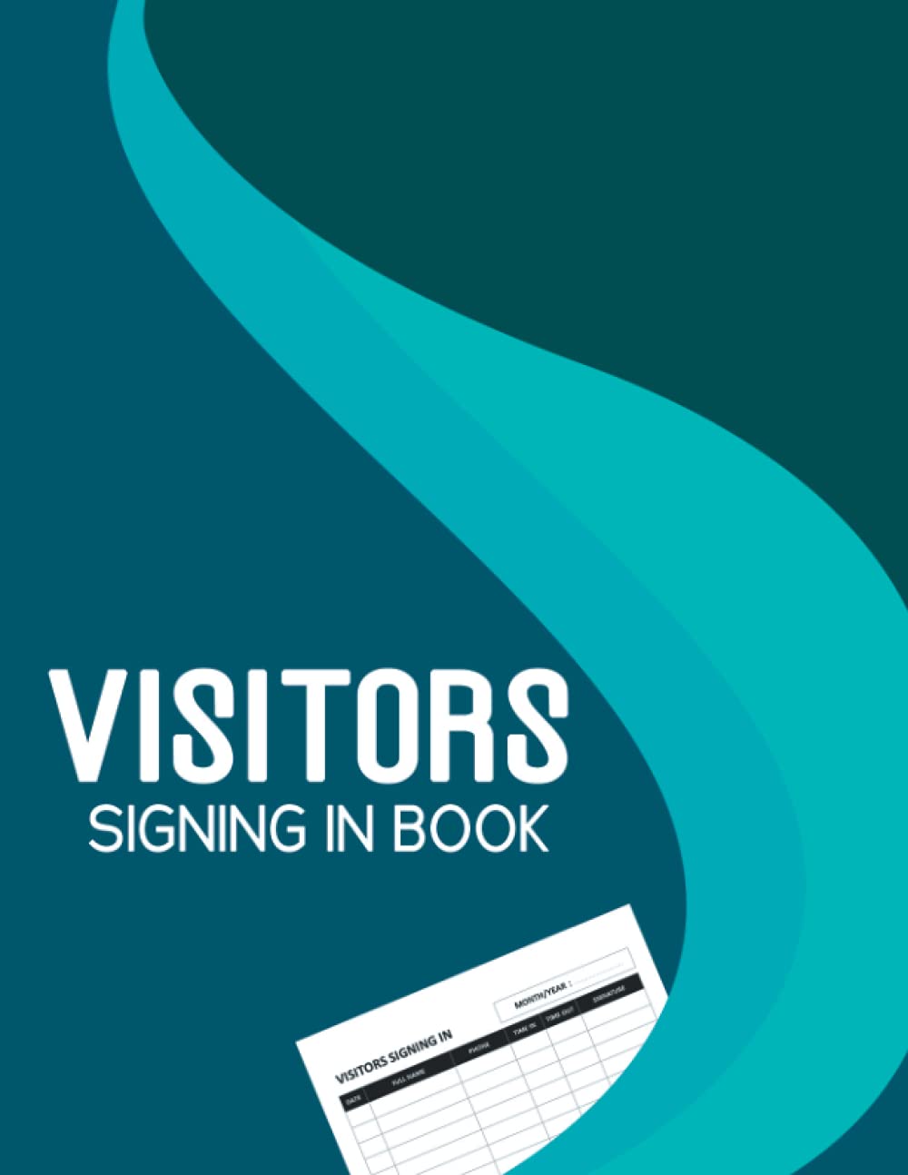Visitors Signing In Book Track And Trace Visitor Log Book | Desertcart ...