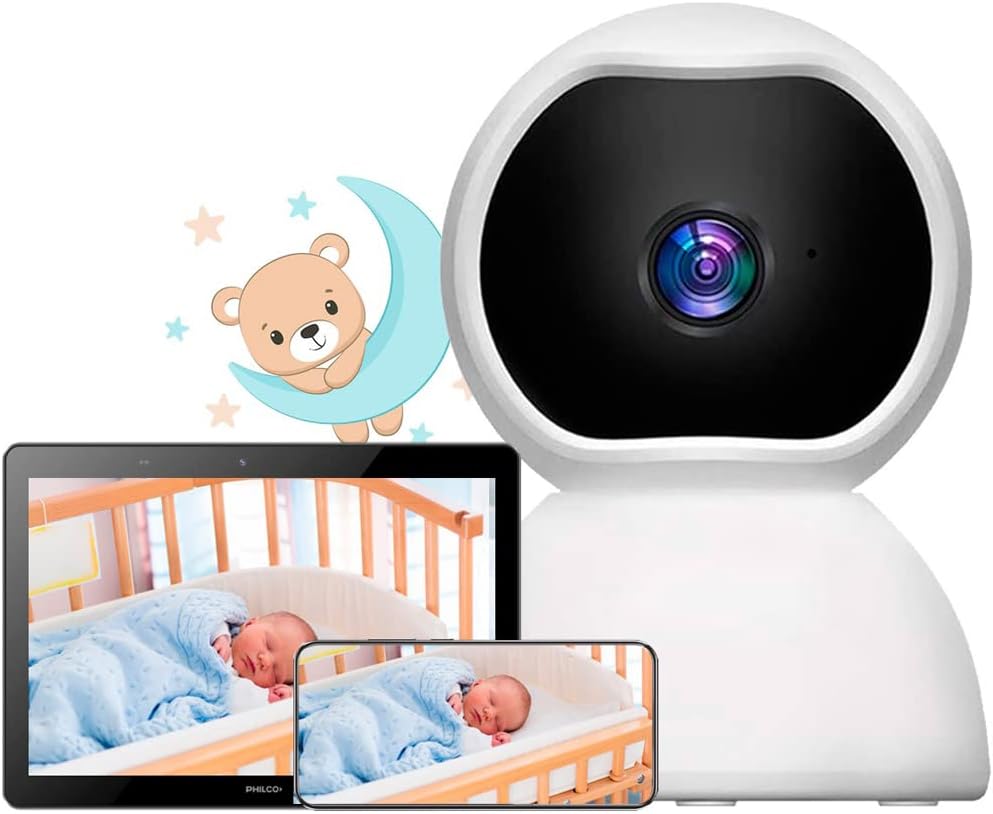 GAON. Camara Monitor para Bebe para Usar en Cuna o Recamara WiFi ...