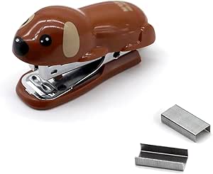Amazon.com : 1Pcs Mini Dog Shaped Desktop Stapler Portable Cute Animal ...