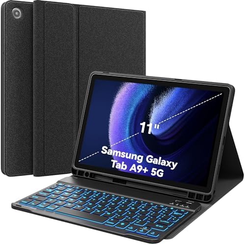 SNOODU Keyboard Case for Samsung Galaxy Tab A9+ A9 Plus 11"": 7 Colors ...