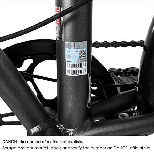 Dahon SUV D6 Folding Bike, Lightweight Aluminum Frame; 6-Speed Gears ...