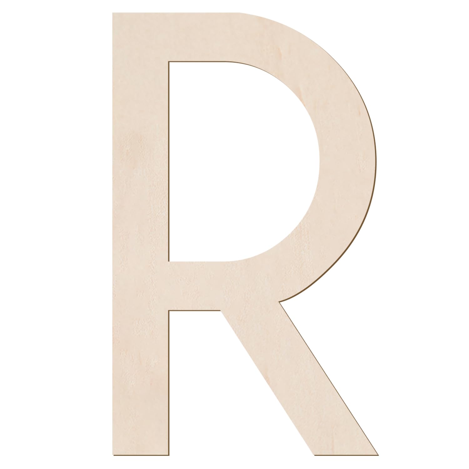 Amazon.com: Wooden Letters 12 Inch 1/4 Inch Thick Wooden Letters R ...