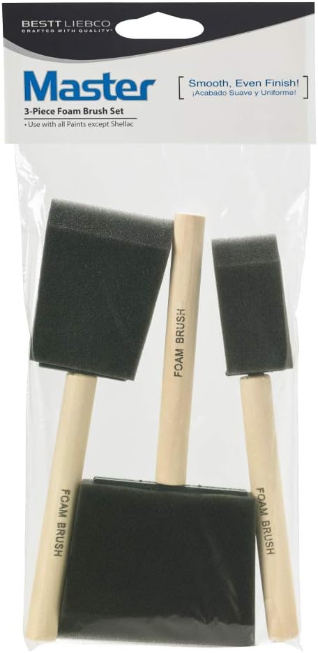 Amazon.com: Plaid Foam Brushes, 44269 (3 Pack), One Size : Everything Else