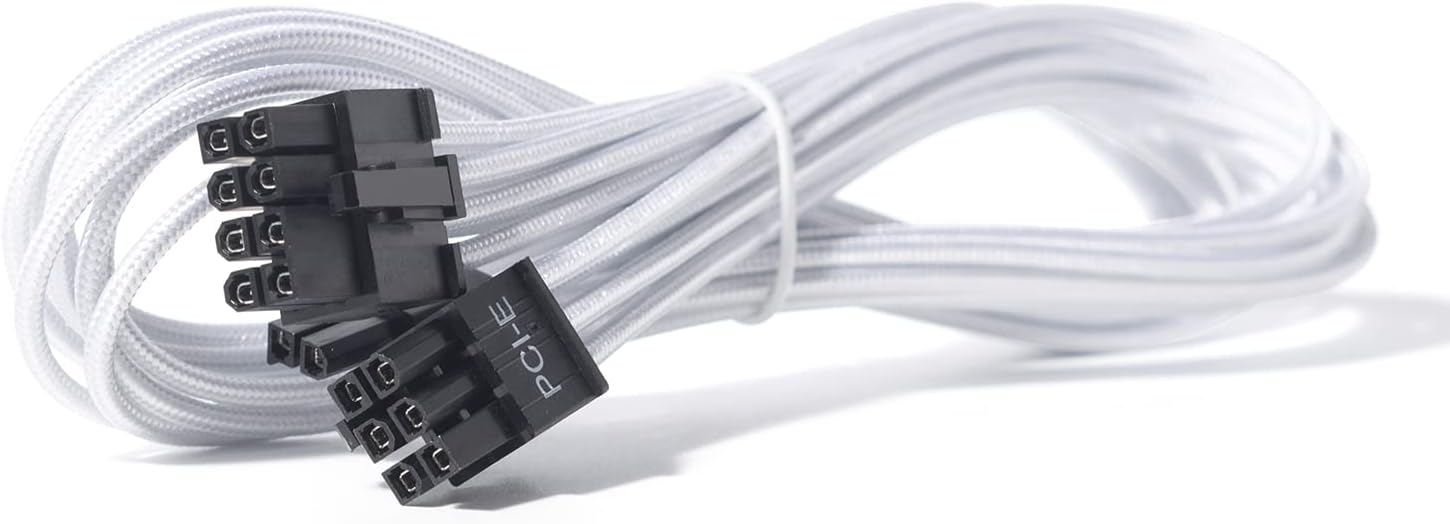 Amazon.com: COMeap PCIe Cable for Corsair, ATX CPU 8 Pin Male to Dual ...