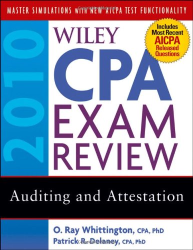 Wiley CPA Exam Review 2010, Auditing and Attestation: Delaney, Patrick ...