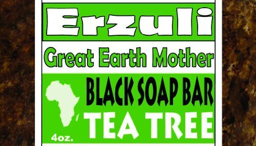 Amazon.com : Erzuli Black Soap - Tea Tree 4 oz. (Pack of 2) : Beauty ...