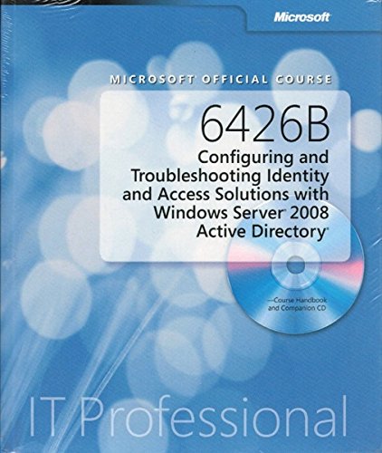 Amazon.com: Microsoft Official Course 6426B: Configuring and ...