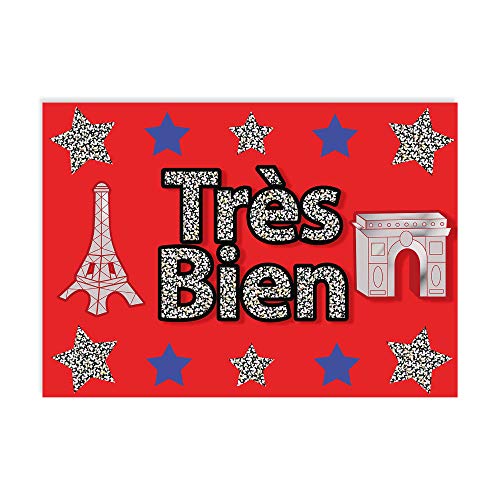 Tres Bien French Sparkling Reward Postcards – BigaMart