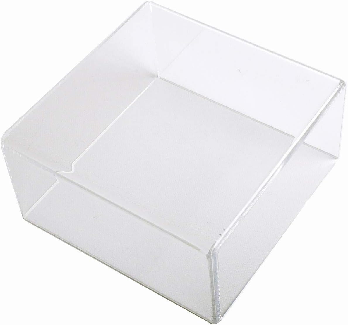 Amazon.com: 5" H x 10" W x 10" D Acrylic Box Case | Short Display Box ...