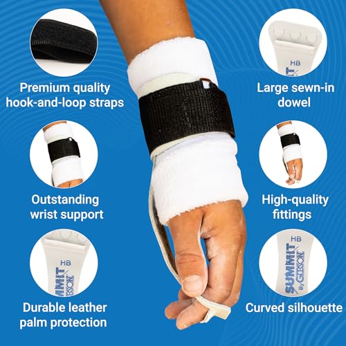 Snapklik.com : Gibson Athletic Summit High Bar Gymnastic Grips For Boys ...