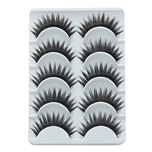 Amazon.com : Smile Eyelashes 5 Pairs/Lot Thick Eyelashes False ...