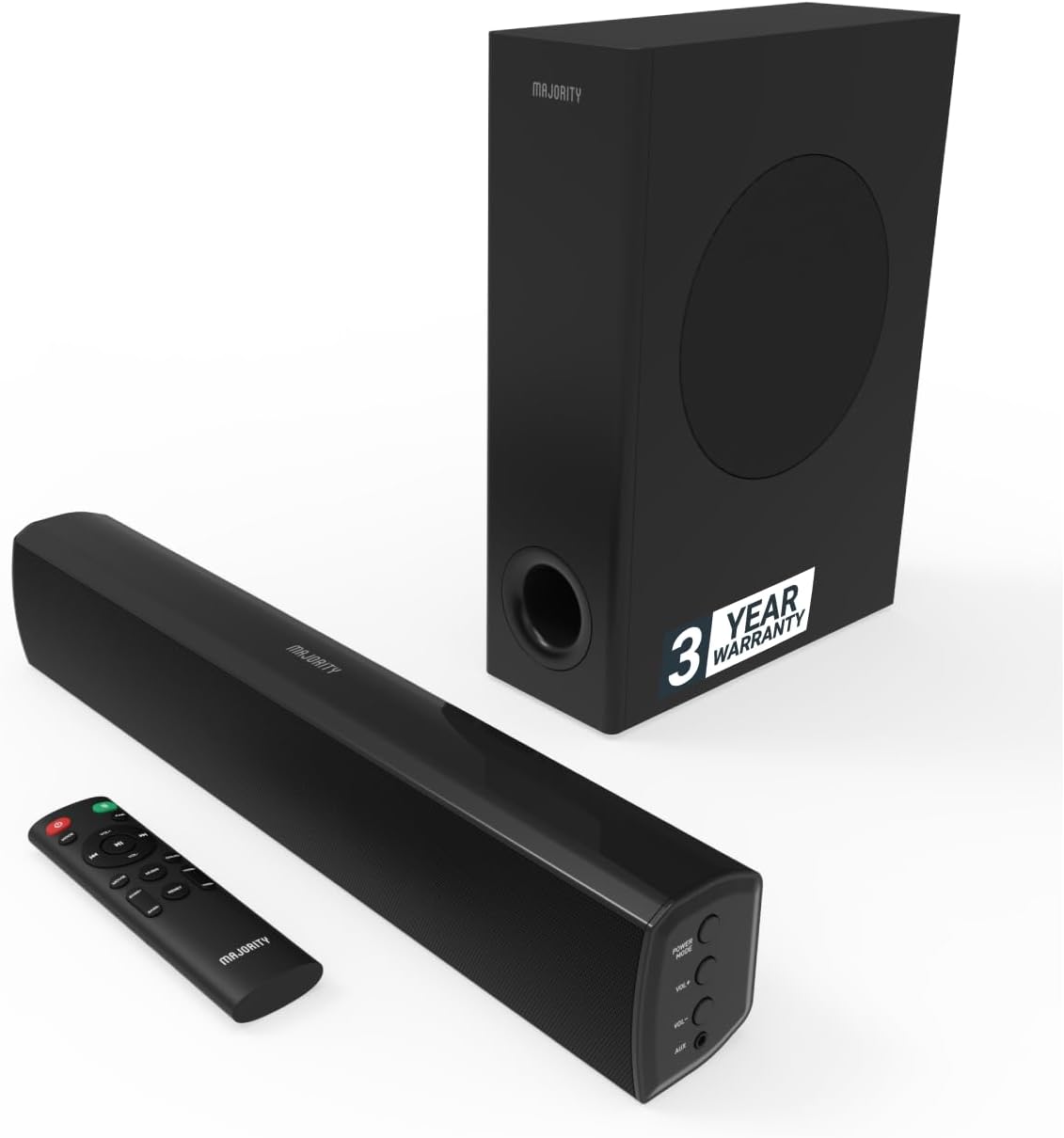 Amazon.com: MZEIBO Sound Bar for Smart TV, Bluetooth Soundbar for TV ...