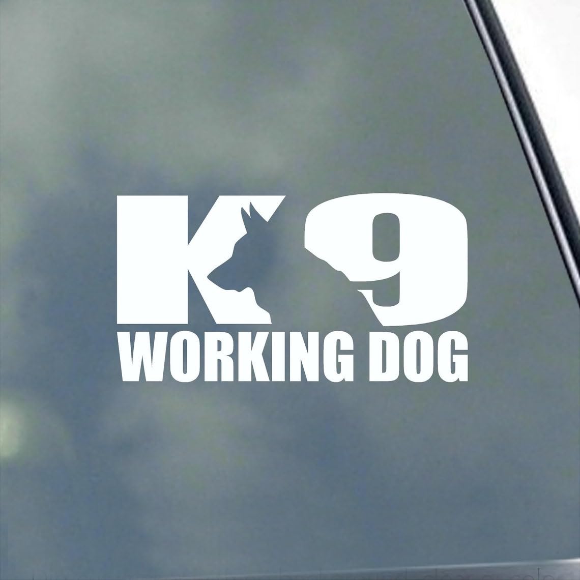 Amazon.com - K9 Working Dog Emblem Vinyl Sticker Decal by KLO Graphics ...