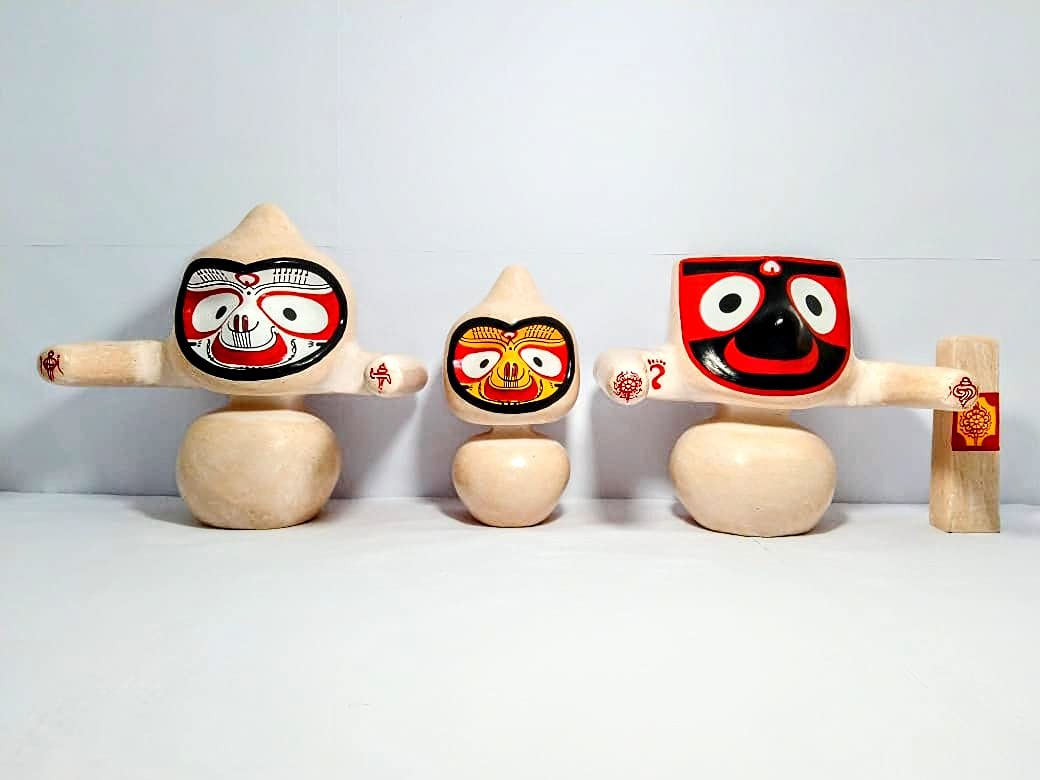 Buy Lord Jagannath , Lord Balabhadra and Maa Subhadra Idols ( 8 INCHES ...