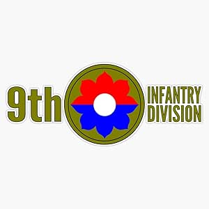 Amazon.com - 9TH Infantry Division US Army Sticker Bumper Sticker Vinyl ...