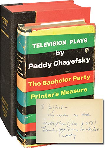 Paddy Chayefsky – The 9 best books and matching products - textspace.net