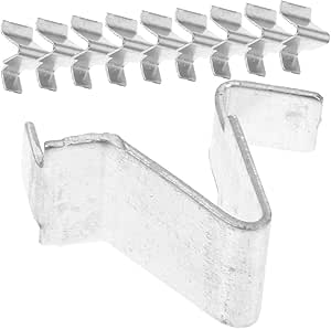 Amazon.com: Generic 20pcs Cabinet Shelf Clips Shelving Brackets for ...