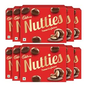 Cadbury Nutties Chocolate Pack, 30 g (Pack of 10) : Amazon.in: Grocery ...