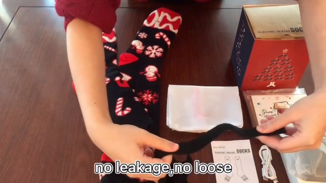 Watch Heated Socks Toe Warmers Women Men Electric Battery Socks on ...