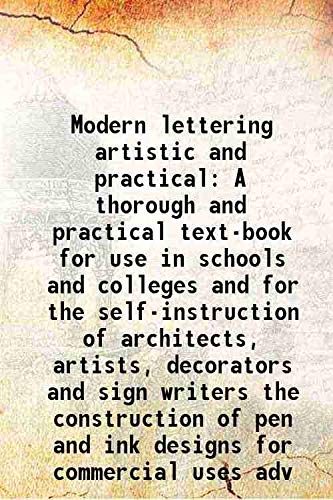 Amazon.in: Buy Modern lettering artistic and practical A thorough and ...