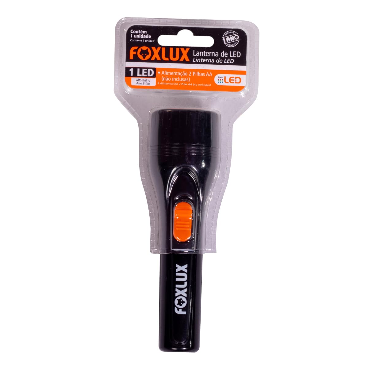 Foxlux Lanterna 0.5W 1 Led : Amazon.com.br: Esporte
