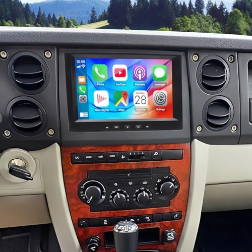 Amazon.com: Android 14 Car Radio Stereo Upgrade for 2006 2007 2008 Jeep ...