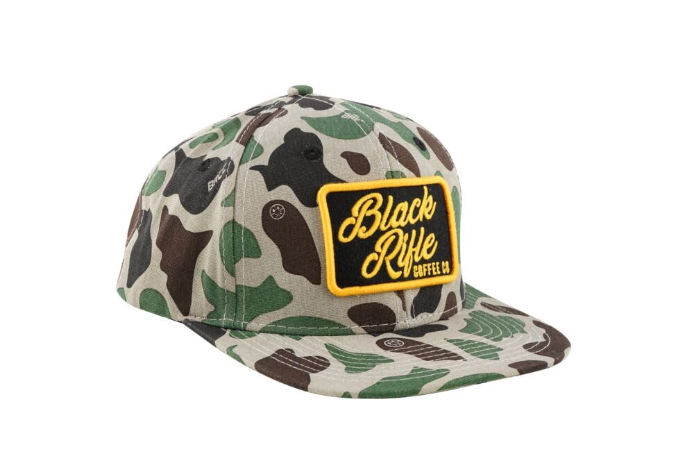 Amazon.com: Black Rifle Coffee Throwback Canvas Hat, High Profile Hat ...