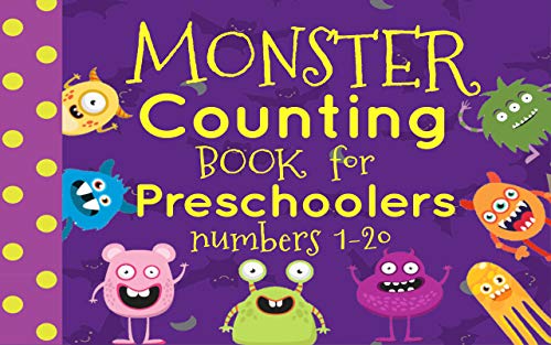 Monster Counting Book For Preschoolers Numbers 1-20 (Counting Books ...