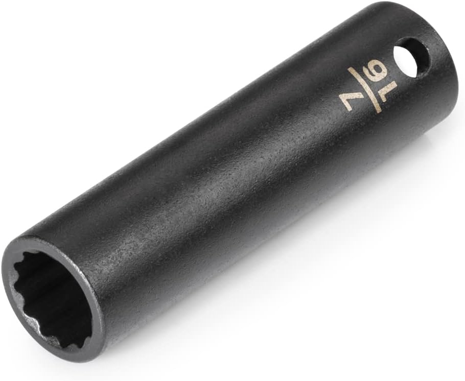 Amazon.com: BRAZEN 7/16" Socket Four Pack (3/8" Drive, Multi-Type ...