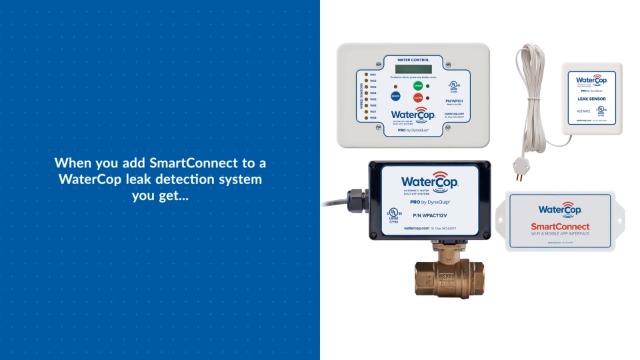 Watch SmartConnect will work with WaterCop Classic on Amazon Live