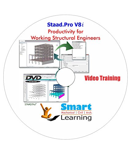 Buy Smart Learning Staad.Pro V8i - Productivity for Working Structural ...
