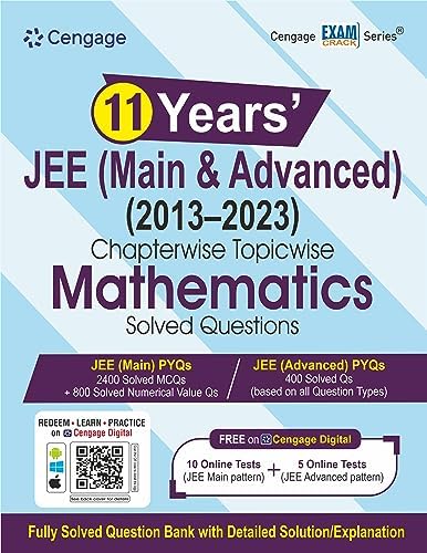 Buy 11 YEARS' JEE MAIN & ADVANCED MATHS Book Online at Low Prices in ...