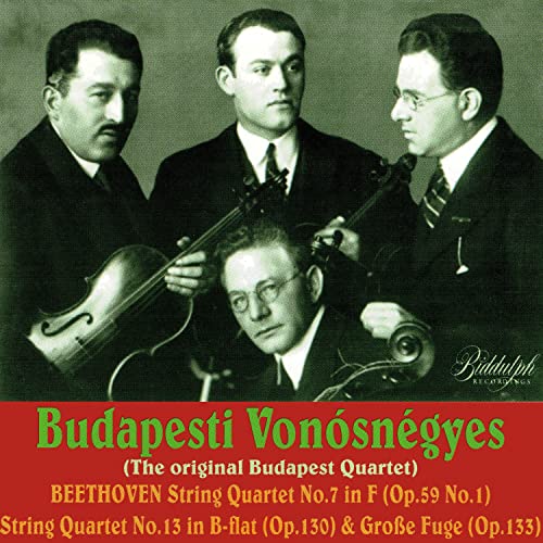 Amazon MusicでBudapest String QuartetのBeethoven: String Quartets Nos. 7 ...