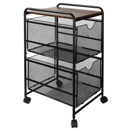Snapklik.com : EasyPAG Mesh File Storage Drawer Carts