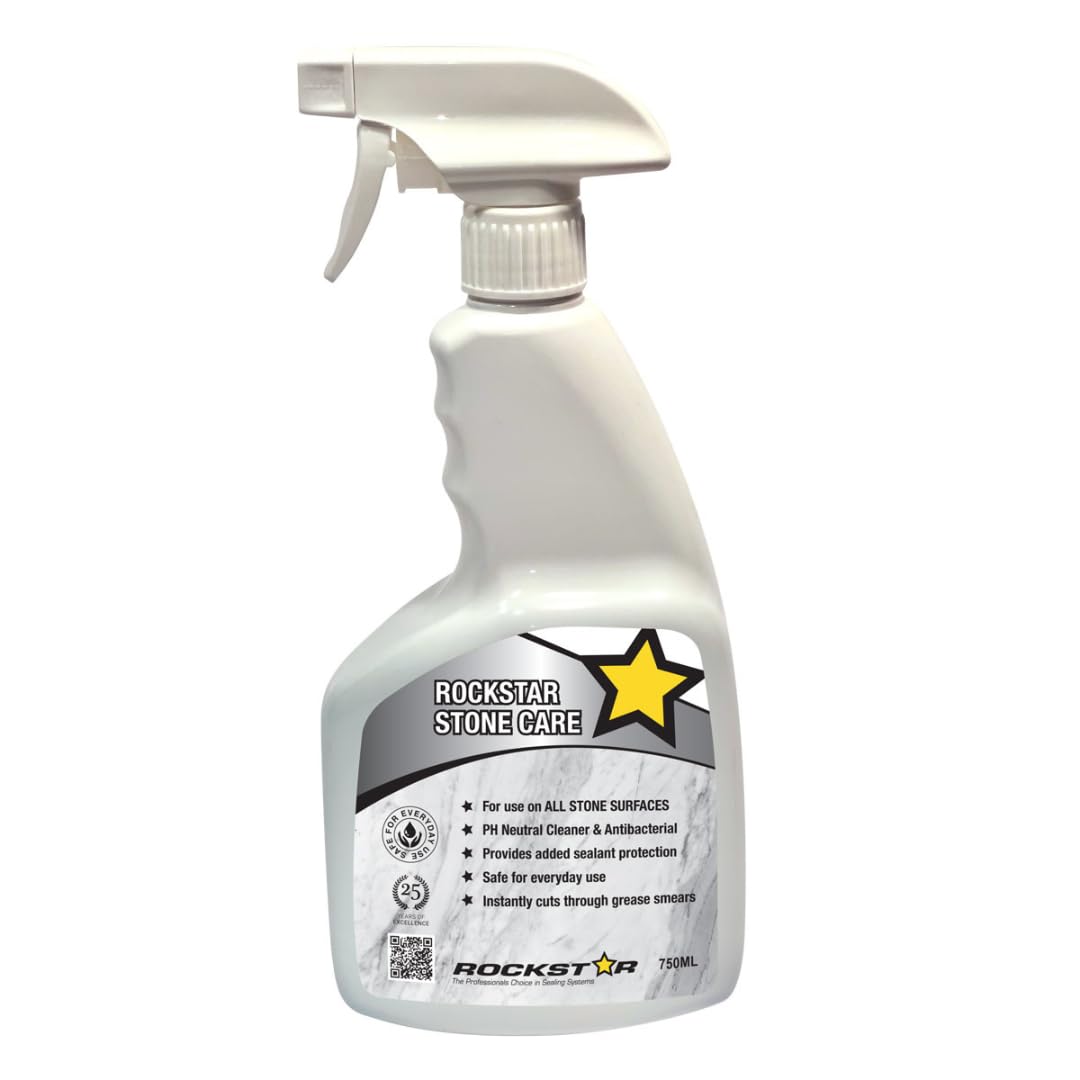 Rockstar STONE CARE SPRAY 750ml- Maintain All Stone Surfaces inc ...