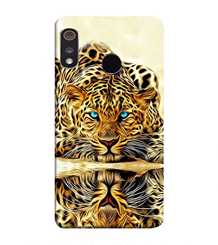 LARVI Designer Back Case and Cover for Real Me 3 Pro (Golden Black ...