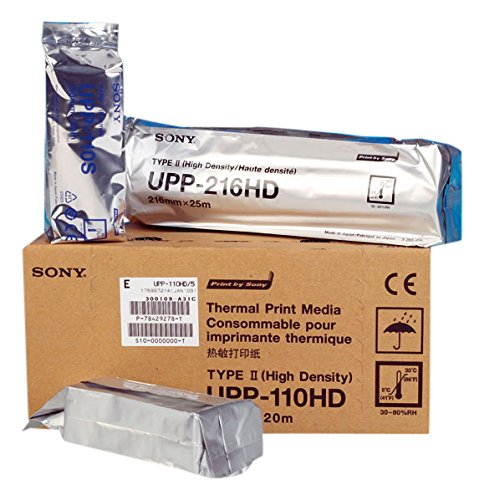 Sony 210SE Original Schwarz-Weiß Papiere, Spezialpapier UPP 210 SE ...