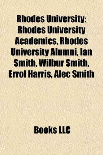 Rhodes University: Rhodes University Academics, Rhodes University ...