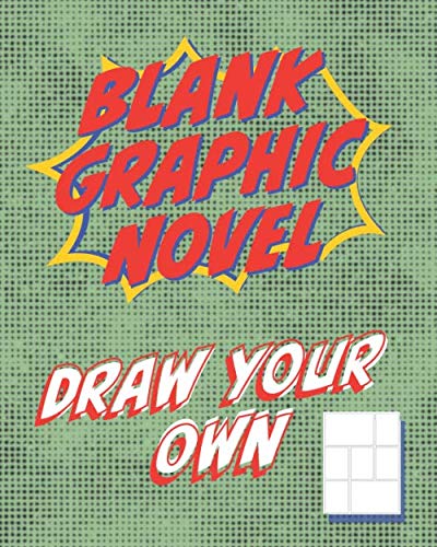 Amazon.com: Blank Graphic Novel - Draw Your Own Comic - 7 panel layout ...