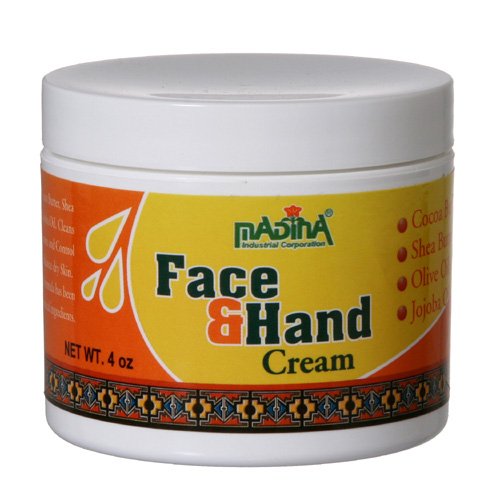 Amazon.com : Madina Face and Hand Cream - Natural Cocoa butter - Olive ...